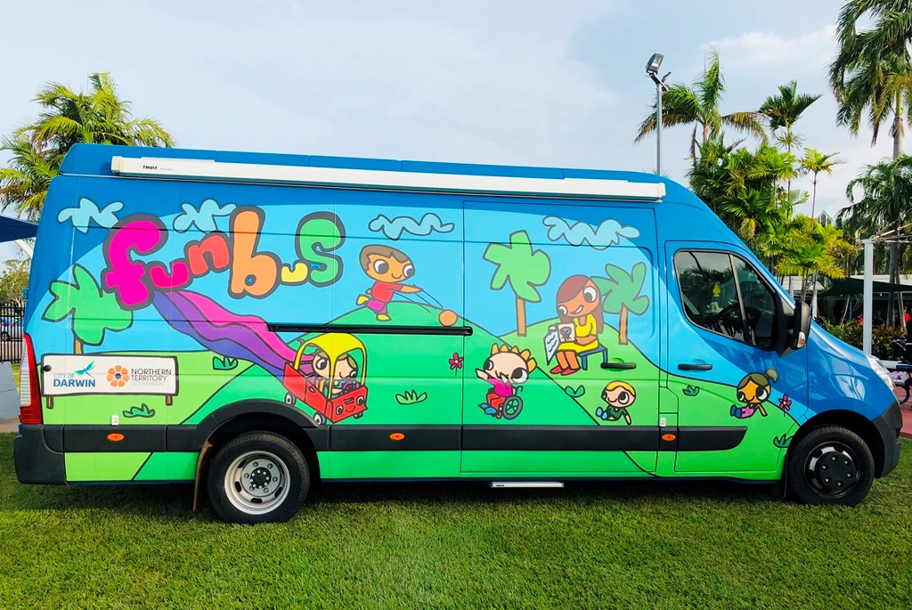 Fun Bus @ Yanyula Park | City of Darwin | Darwin Council, Northern Territory